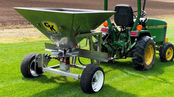 Towed fertilizer spreader - Spread Pro - G K Machine, Inc. - solid