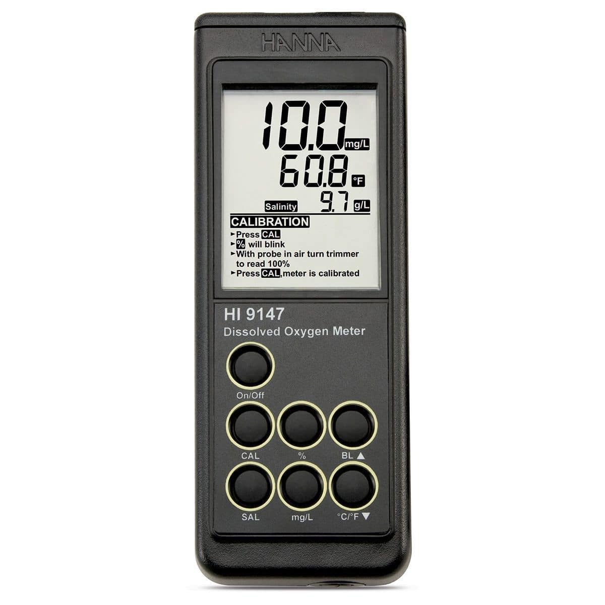 Dissolved oxygen analyzer meter - HI9147 - Hanna Instruments ...