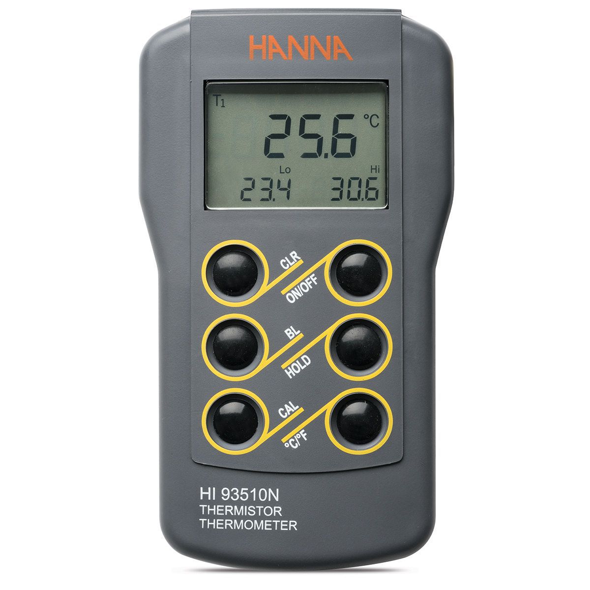 Digital thermometer - HI93510N - Hanna Instruments - probe / °C / °F