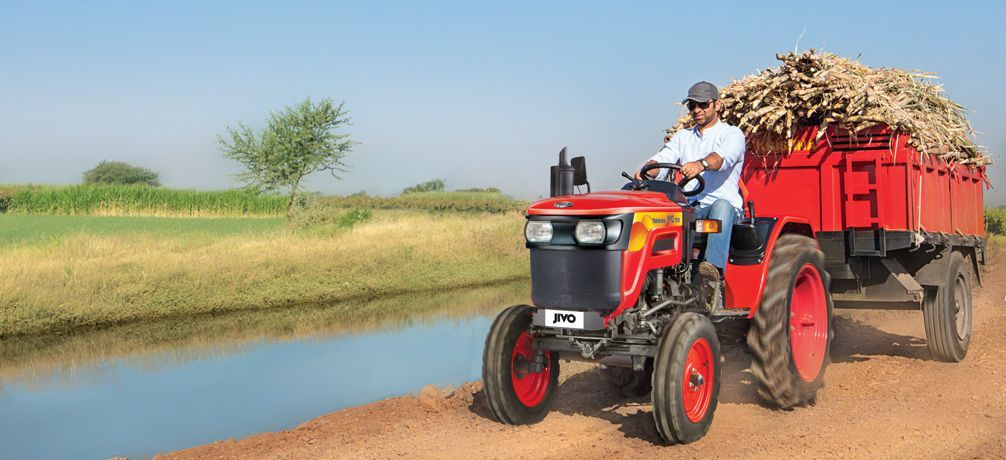 Row-crop tractor - JIVO 225 DI - Mahindra - mechanical transmission ...