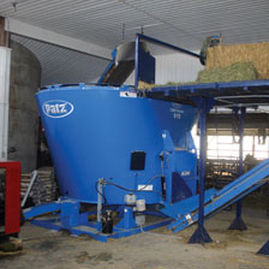 Vertical feed mixer - 1200 series - Patz Corporation - stationary