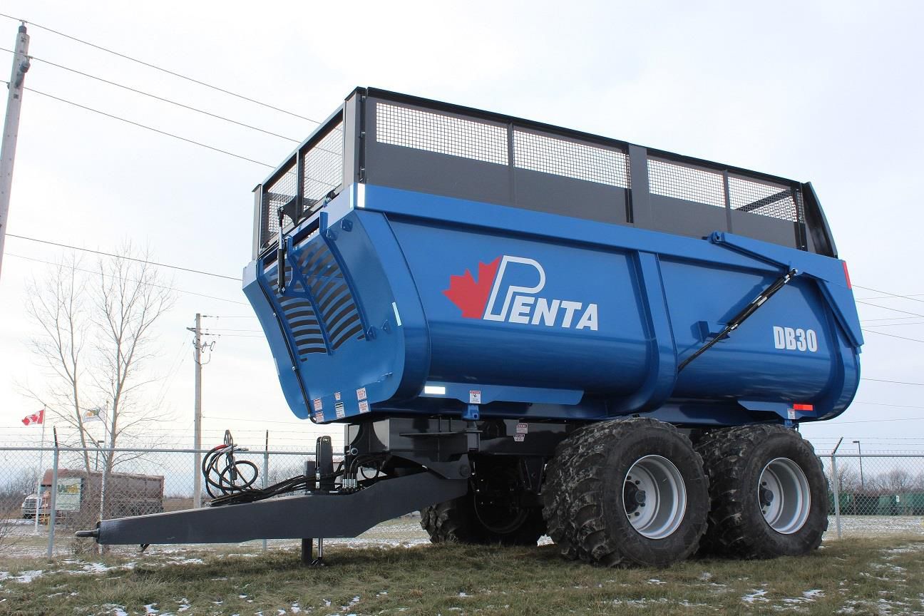 Dump trailer - DB30 - Penta TMR, Incorporated - 2-axle / agricultural ...
