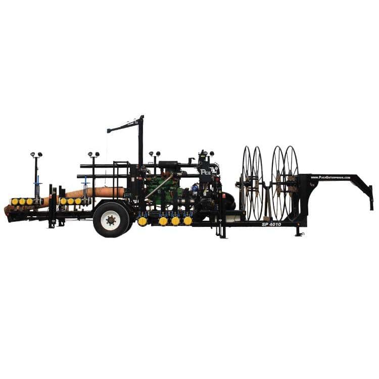 Horizontal slurry mixer - Puck Custom Enterprises, Inc. - hydraulic ...