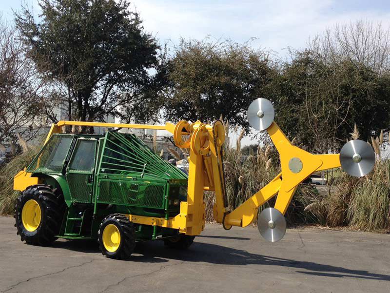 Arboriculture pruning machine - HS900W - TOL Incorporated - mounted ...