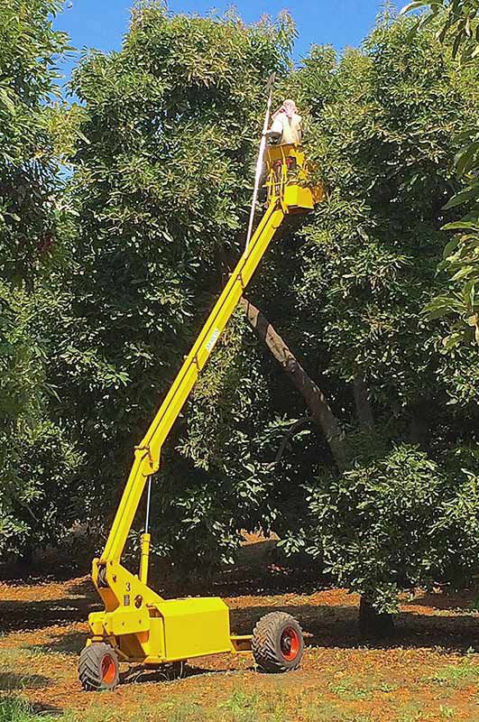 Harvesting platform - HAS650 - TOL Incorporated - tree pruning ...