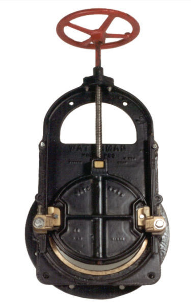 Sluice wall penstock - P-32 - Waterman Industries - stainless steel