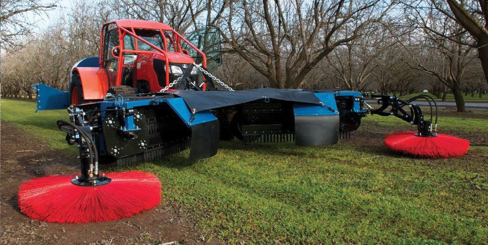 Tractor-mounted sweeper - Low-Profile V - Weiss McNair LLC ...