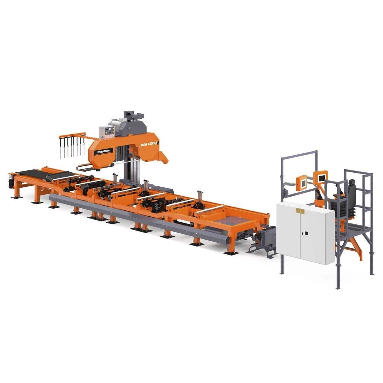 Band sawmill - WM4000 - Wood-Mizer, LLC - horizontal / stationary ...