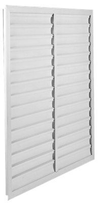 Aluminum shutter - PV, PZ, PX - Munters - PVC / farm building