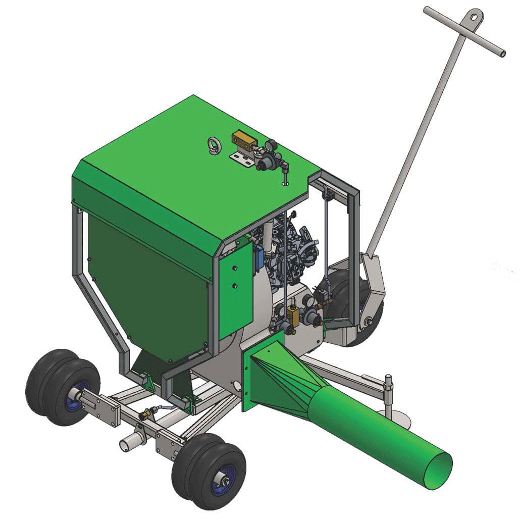 Towed anti-frost machine - Basic - AGROFROST-GMP - for open fields ...