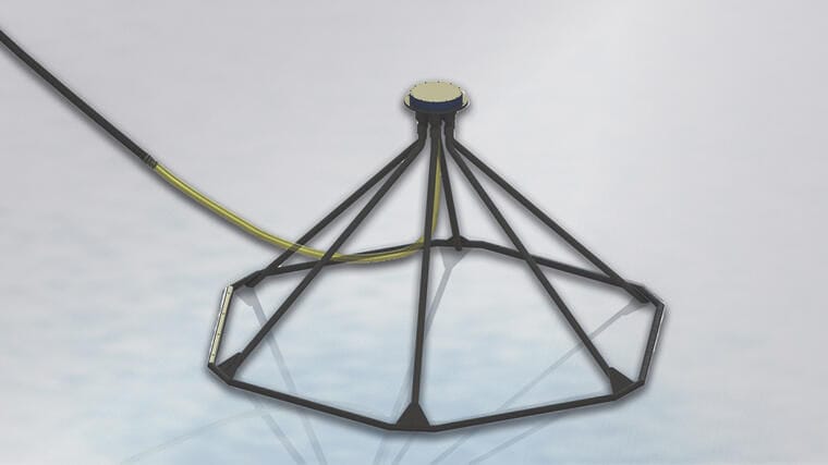 Belt feeding system - Waterborne - AKVA group - for aquaculture