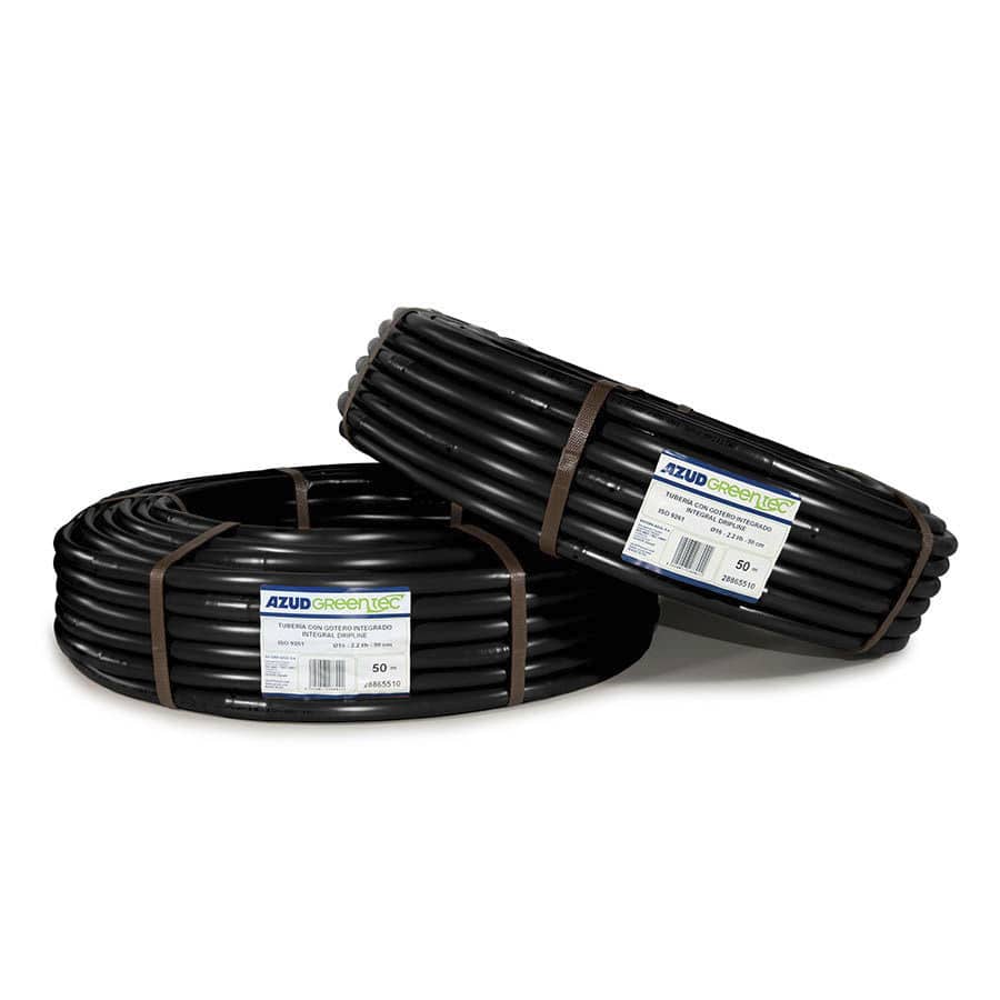 Hose with drip emitter - AZUD GREENTEC - AZUD - flexible / micro ...