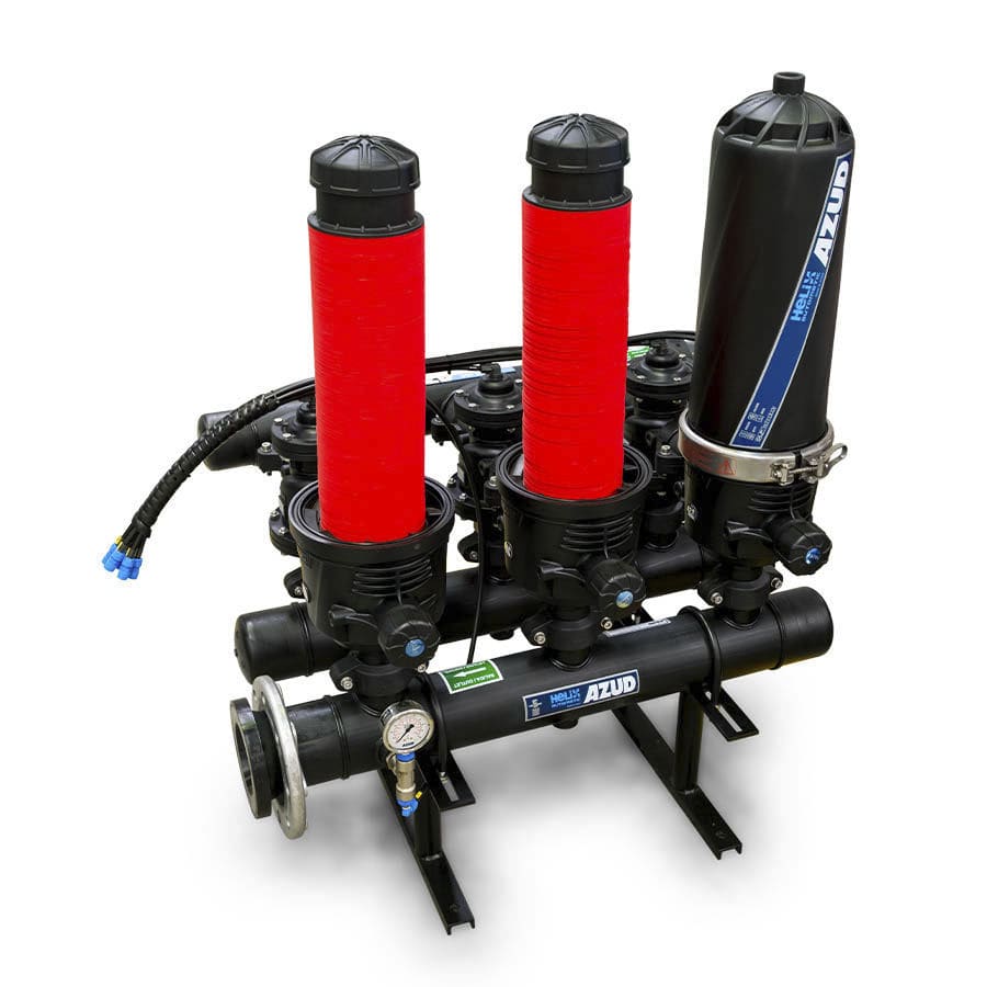 Irrigation disc filter - HELIX 200 DLP - AZUD - plastic / automatic ...