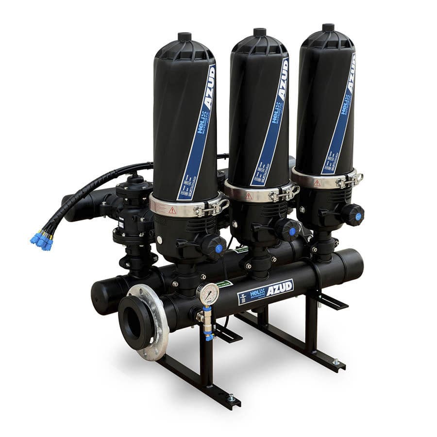 Irrigation disc filter - HELIX 300 DLP - AZUD - plastic / automatic ...