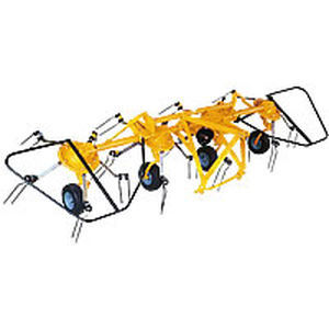 Mounted tedder - HT - Abimac Srl - folding / with gauge wheels