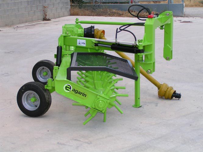 Stone rake - RH-D series - Agarin - rotary / side delivery