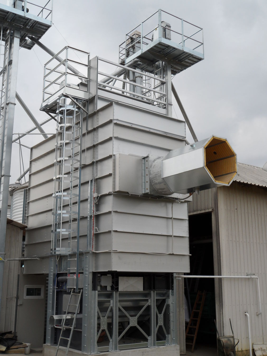 Grain dryer - FB Series - Strahl Grain Dryers - stationary