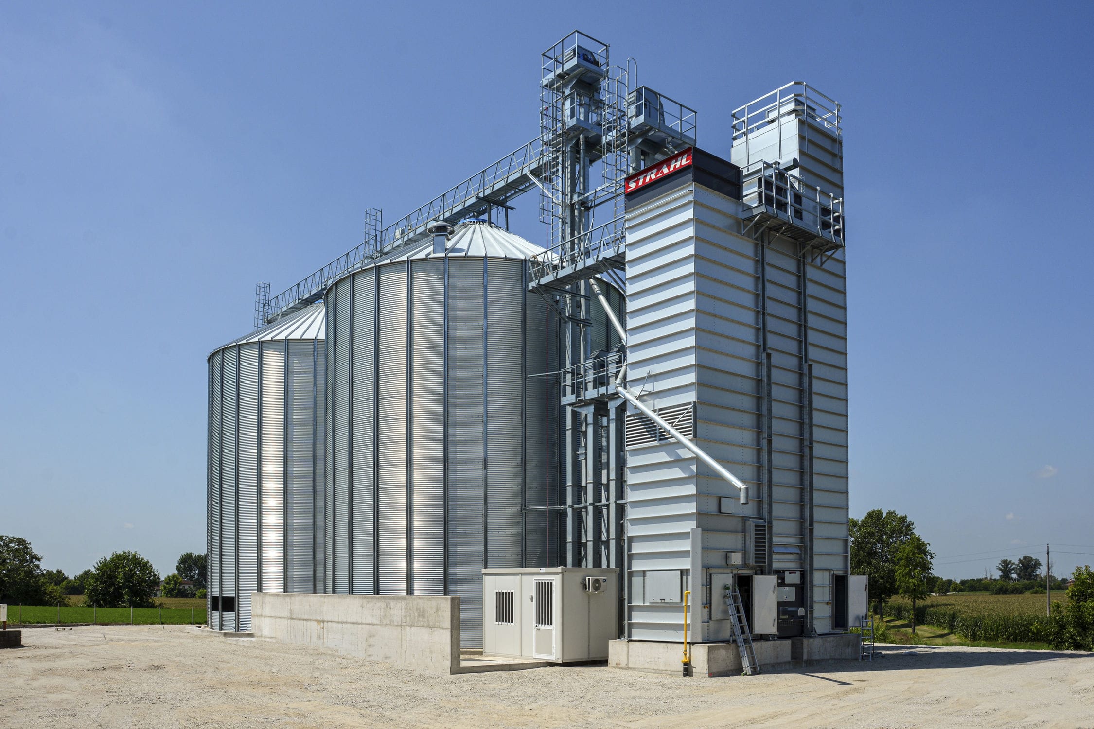 Grain dryer - FR Series - Strahl - stationary