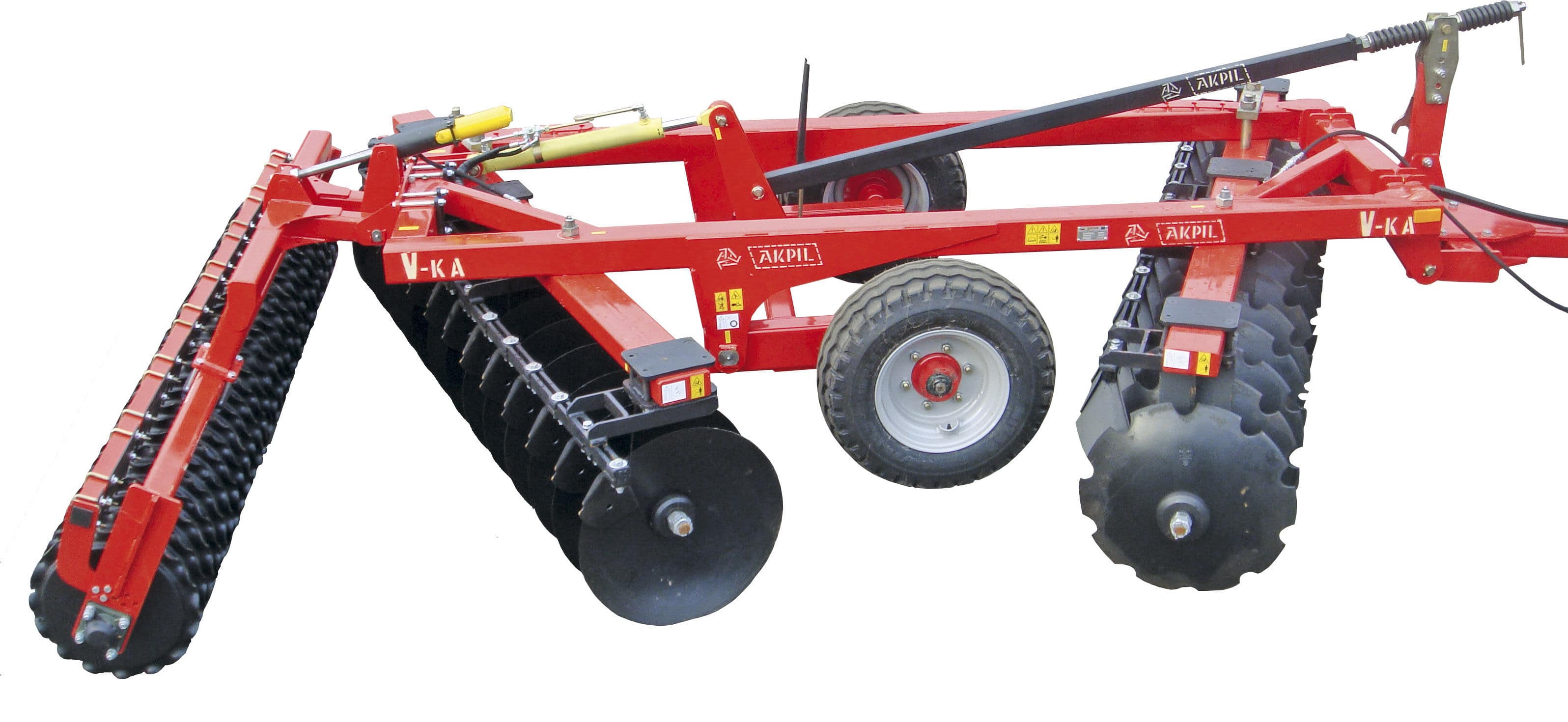 Towed disc harrow - V-KA - Akpil - 2-section / offset