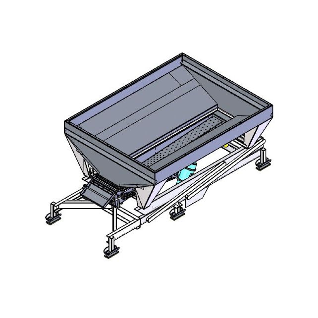 Grape receiving hopper - CVE 60 - Amos Industries - loading