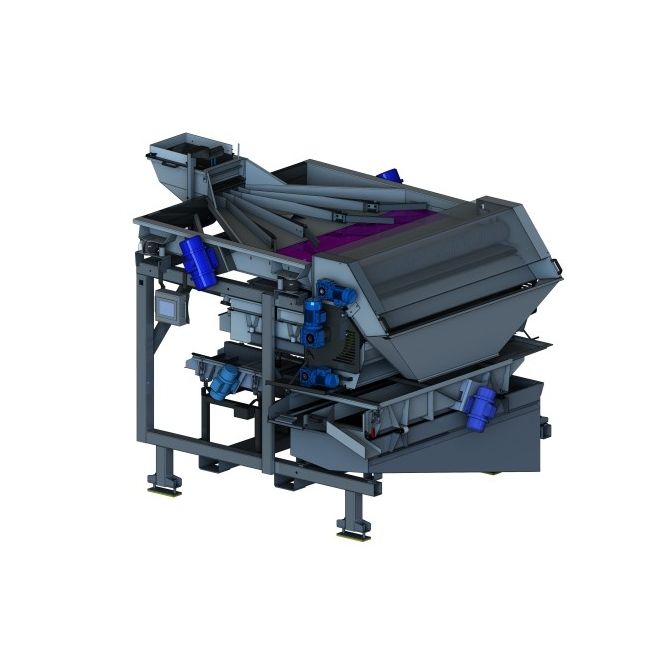 Grape sorter - TRIBAIE 6.12 - Amos Industries - berry / liquid / density