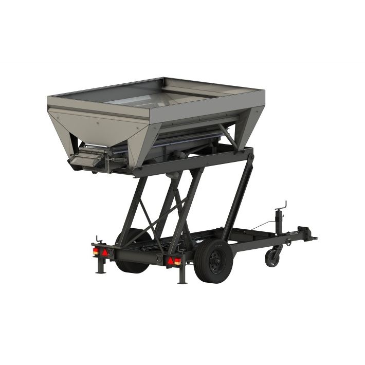 Grape receiving hopper - REV 40 - Amos Industries - loading