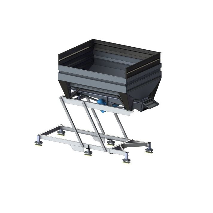 Grape receiving hopper - CVE 40 - Amos Industries - loading