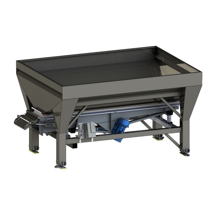 Grape receiving hopper - CV 80 - Amos Industries - loading