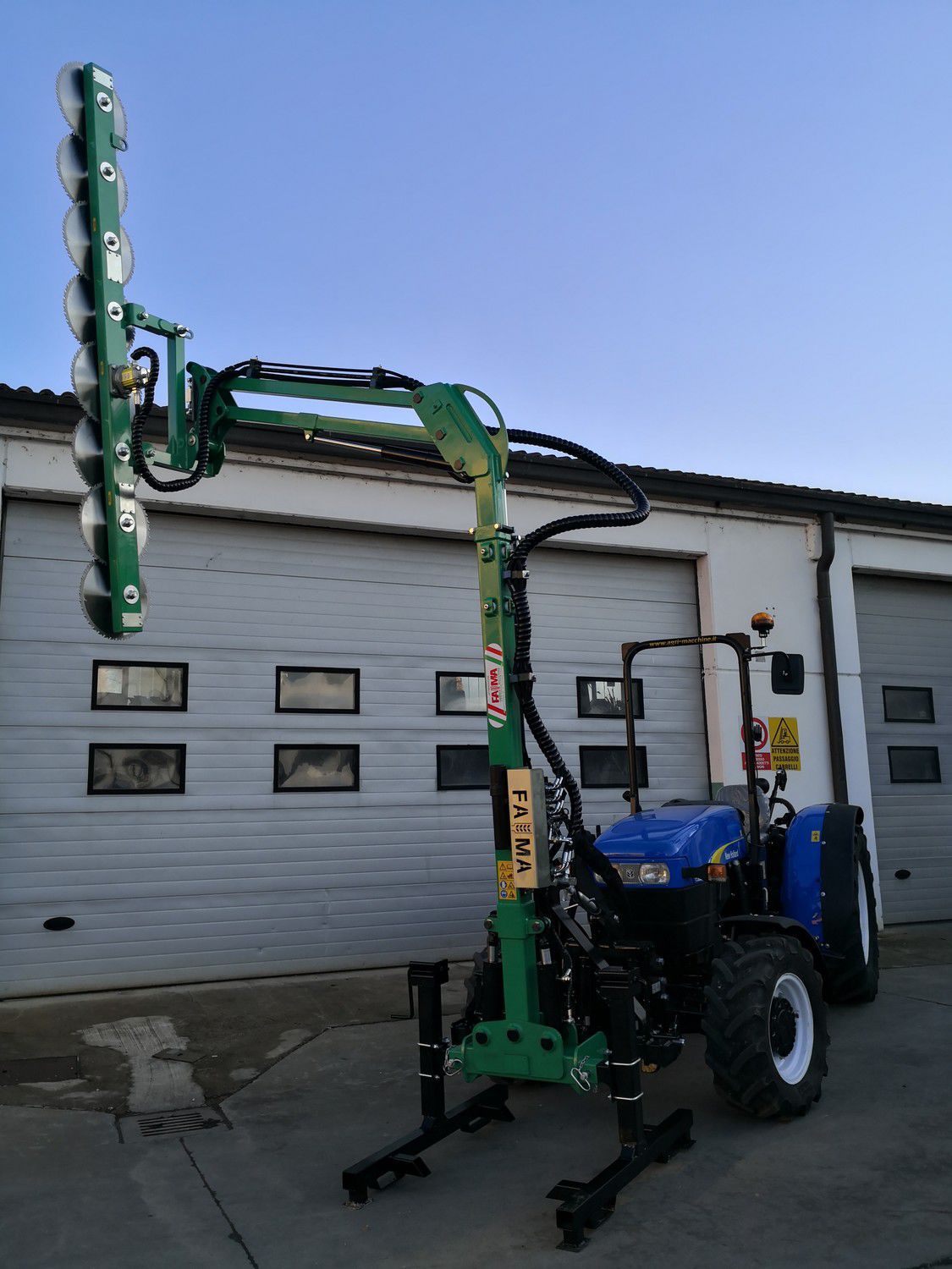 Orchard topping machine - PRD/1 - FA.MA. - tractor-mounted / vertical ...