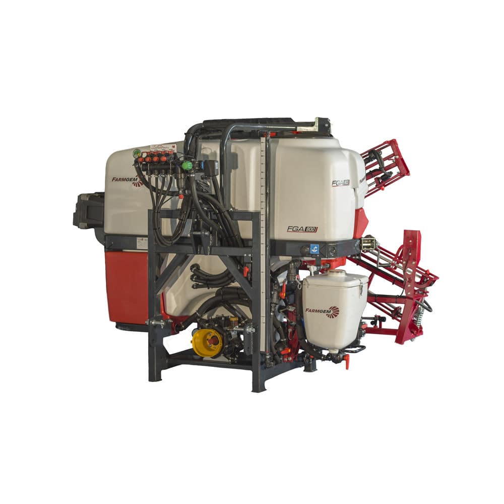 Tractor-mounted sprayer - FGA PLUS - FarmGem - hydraulic / folding arms