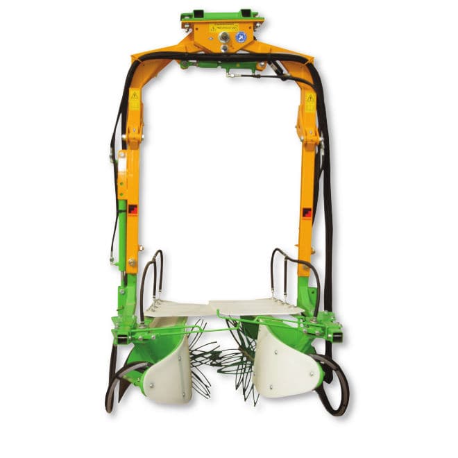 Wire brush deleafer - EF4710P - Ferrand - 2-row