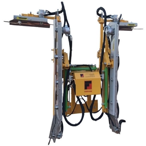 Vineyard topping machine - GV6500/5 + R820GV + GV59 - Ferrand - tractor ...