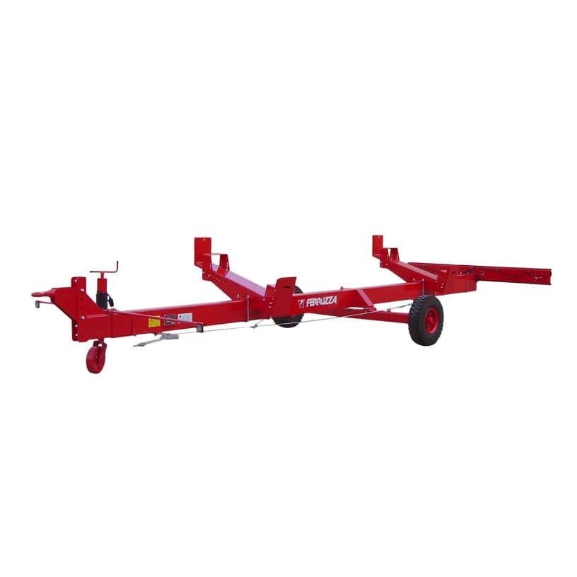 Dolly trailer - PB series - Ferruzza - single-axle / agricultural / 3 ton