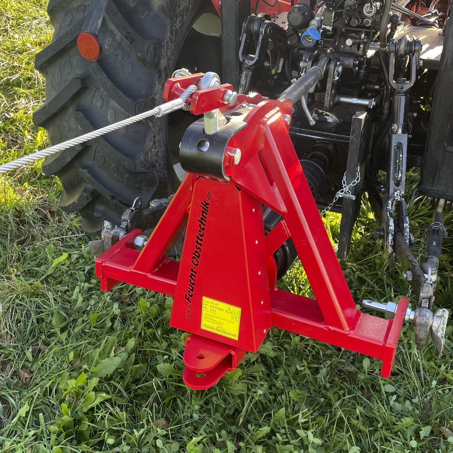 Olive tree shaker - OS - FEUCHT Obsttechnik GmbH - plum / apple / apricot