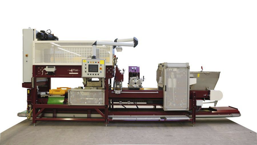 Automatic soil blocking machine - PP22 - Flier Systems