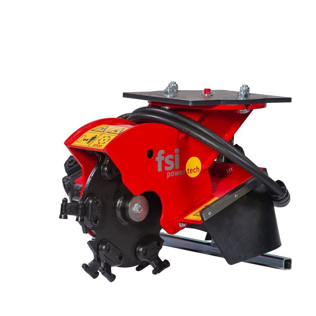 Vertical stump grinder - H20 30-50 - FSI-Franskan - mounted / crawler ...