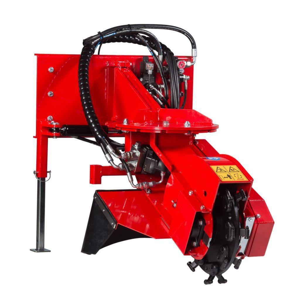 Vertical stump grinder - H40S 5 80-110 - FSI-Franskan - mounted ...