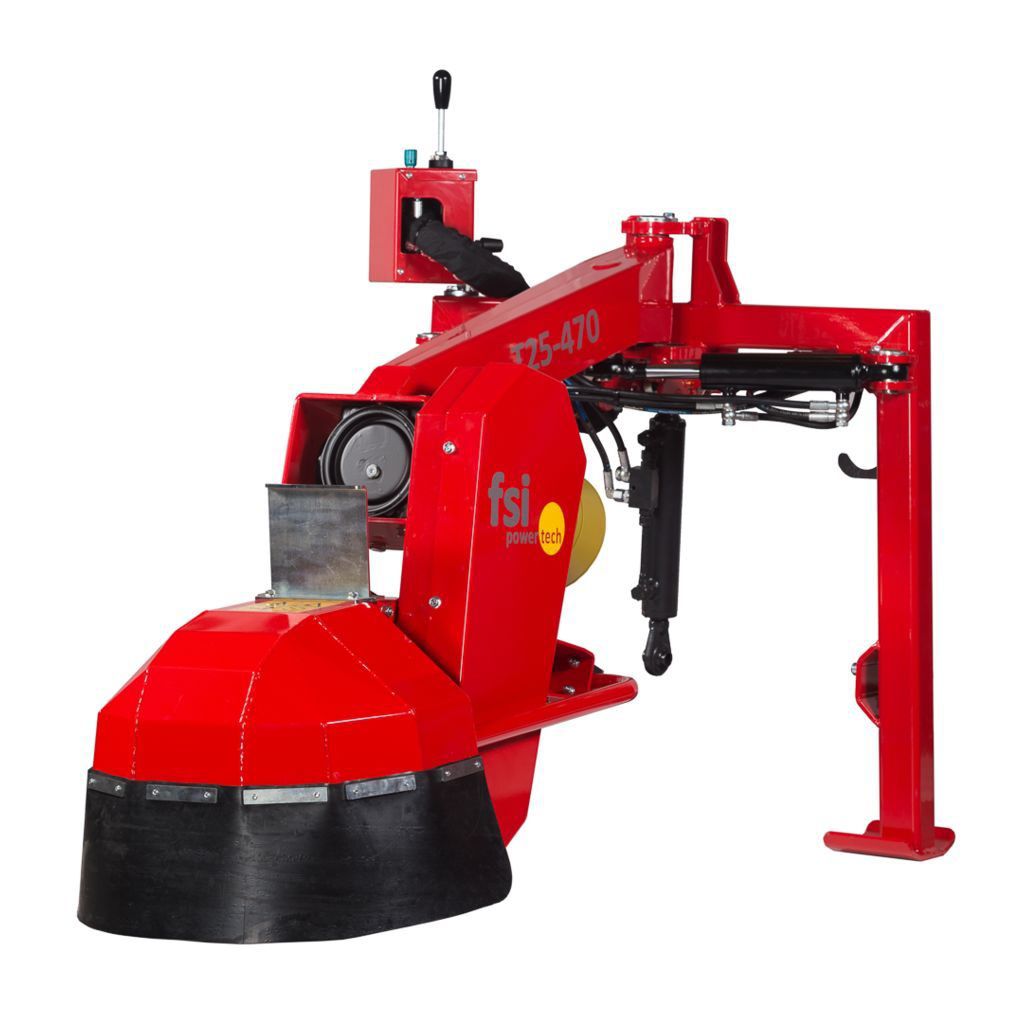 Vertical stump grinder - T25 - FSI-Franskan - mounted / PTO-driven