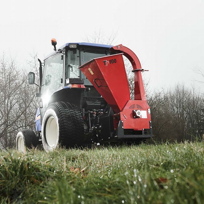 Mounted wood chipper - TP 100 PTO - FSI-Franskan - PTO-driven