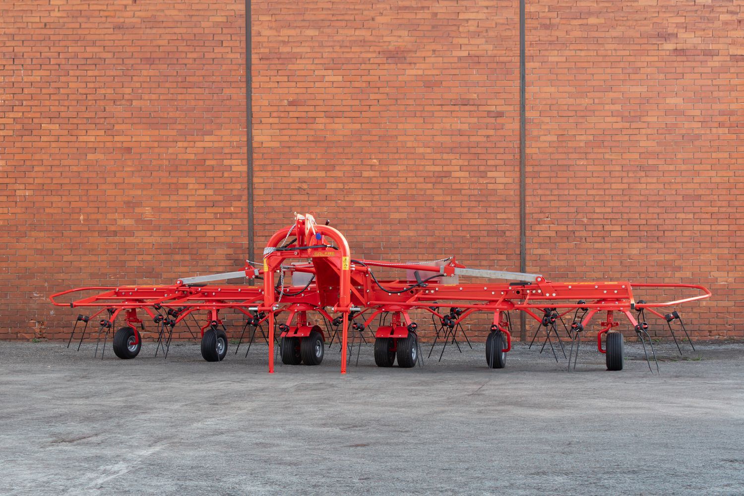 Mounted rotary tedder - PGS - Galfre - folding / with hydraulic adjustment