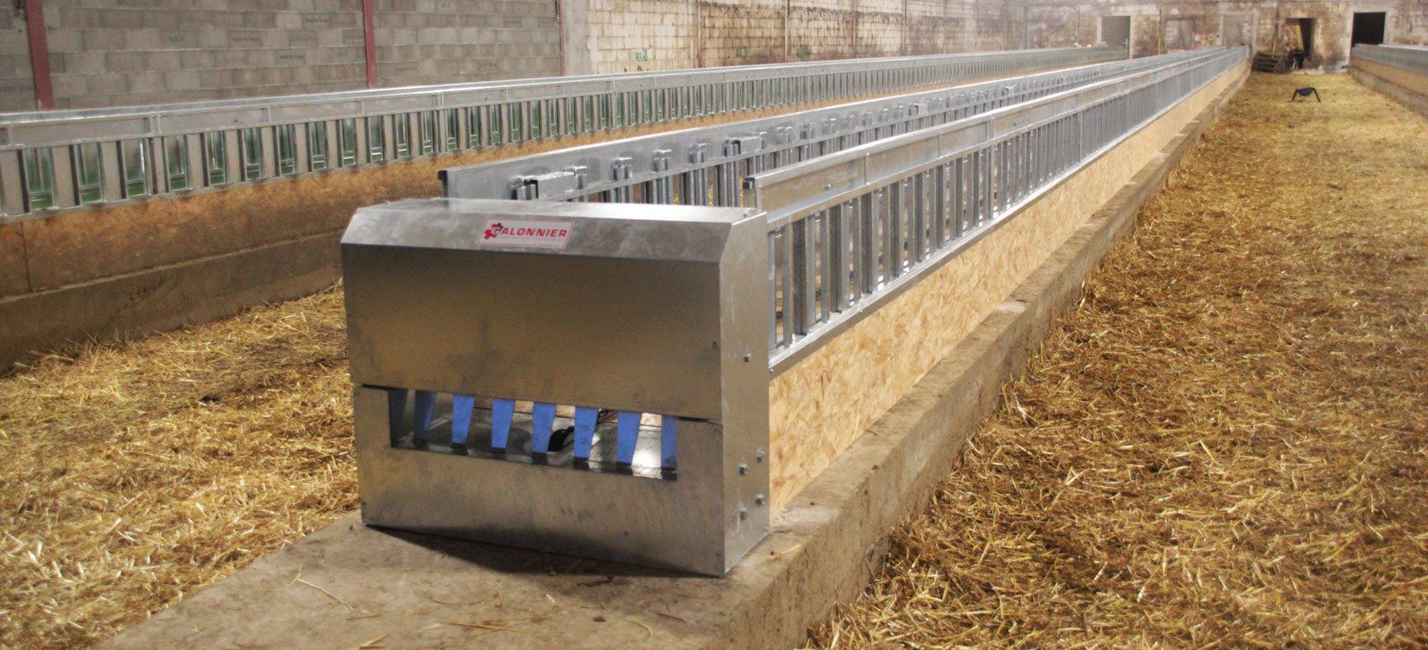 Sheep trough - Galonnier - for goats / metal / multi-access