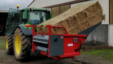 Mounted straw blower and feeder - GDPM250T - Galonnier - self-propelled ...