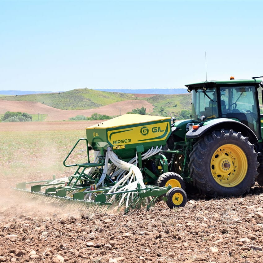 Pneumatic seed drill - AIRSEM-PRO series - GIL - tractor-mounted / 3 ...