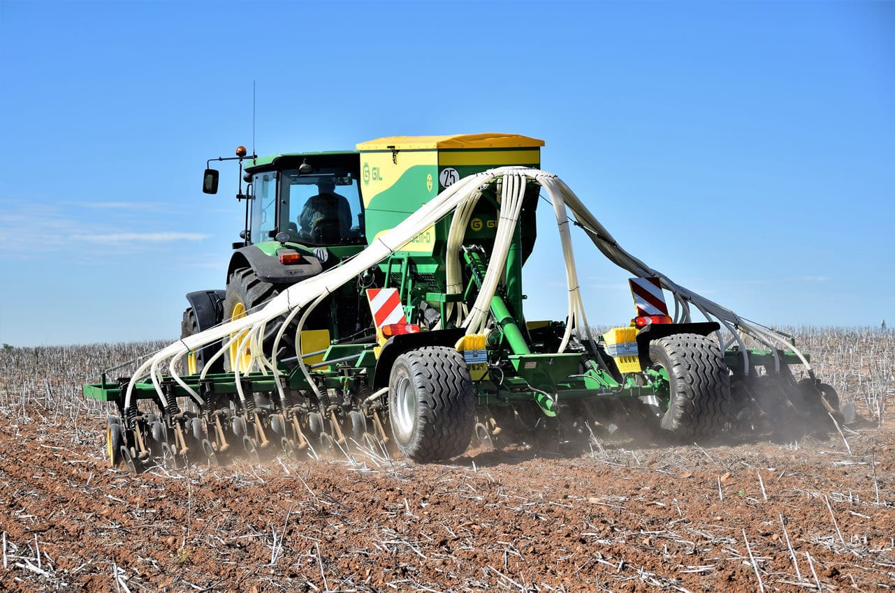 Pneumatic direct seed drill - AIRSEM-D series - GIL - disc / towed ...