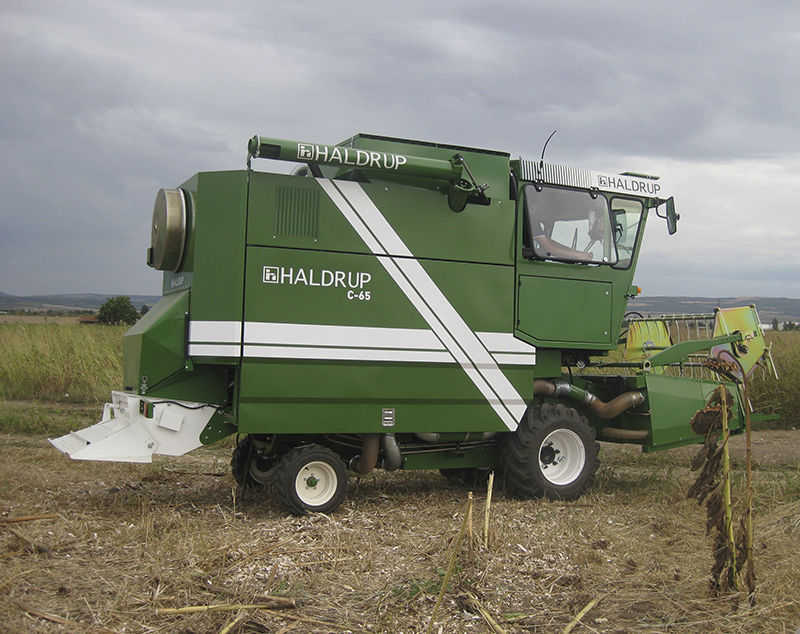 Cereal plot combine - C-65 - Haldrup - for research / self-propelled