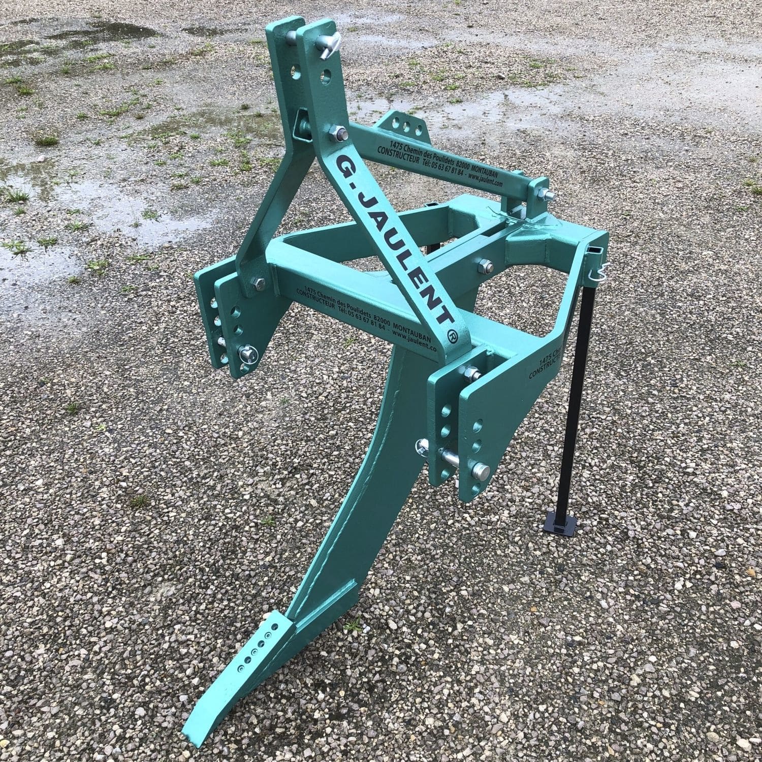 3-shank subsoiler - DP1D, DP3D - Jaulent Industrie - 3-point hitch / fixed