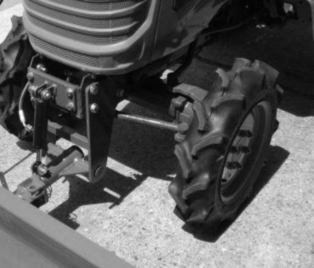 Tractor front linkage - FPS-KU B1220 - Matev - PTO