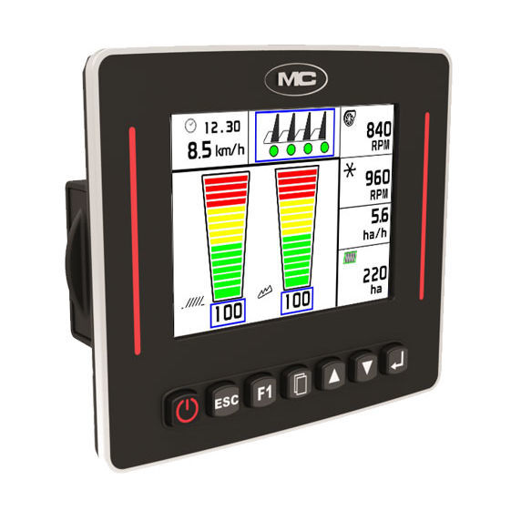Harvesting control system - GLM - MC Elettronica srl - boom height