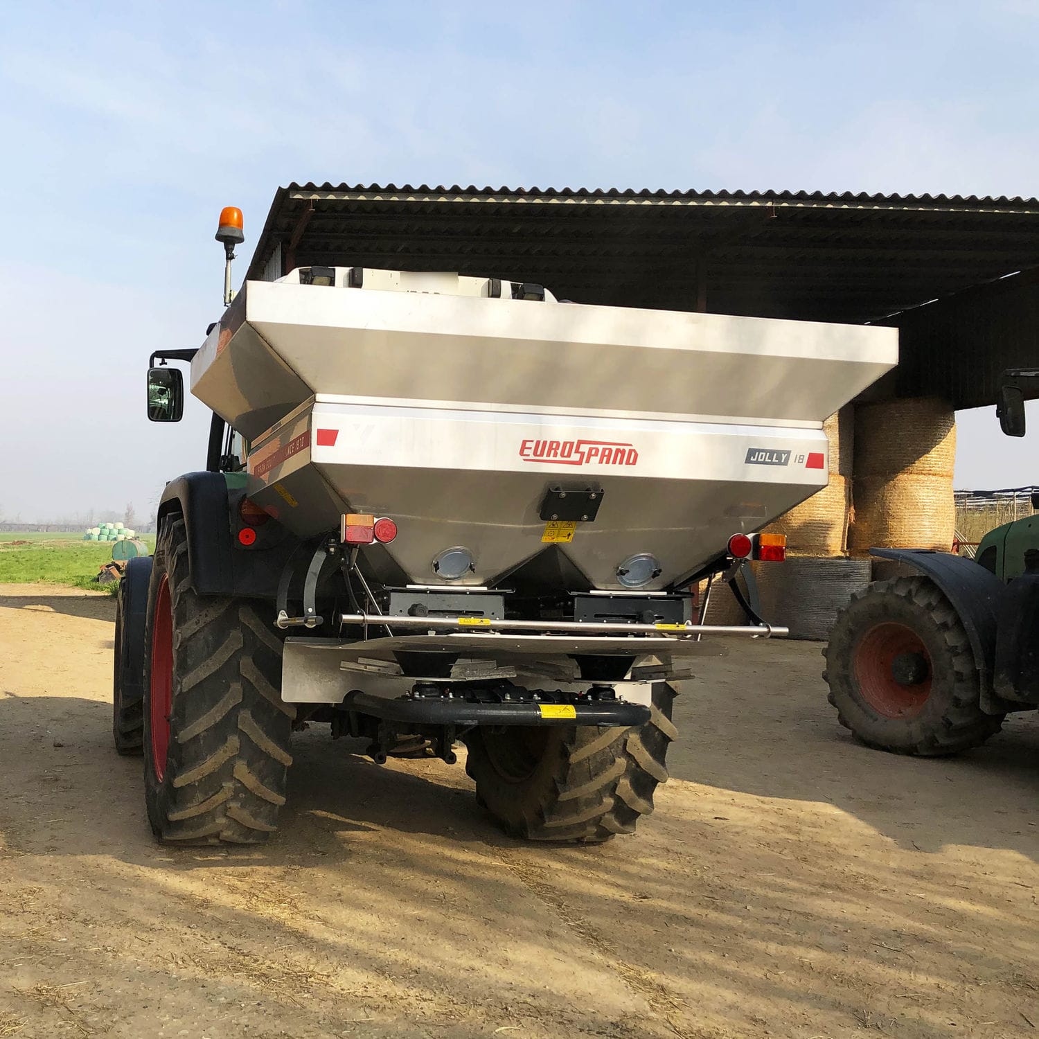 Mounted fertilizer spreader - JOLLY 18 - EuroSpand - granular ...