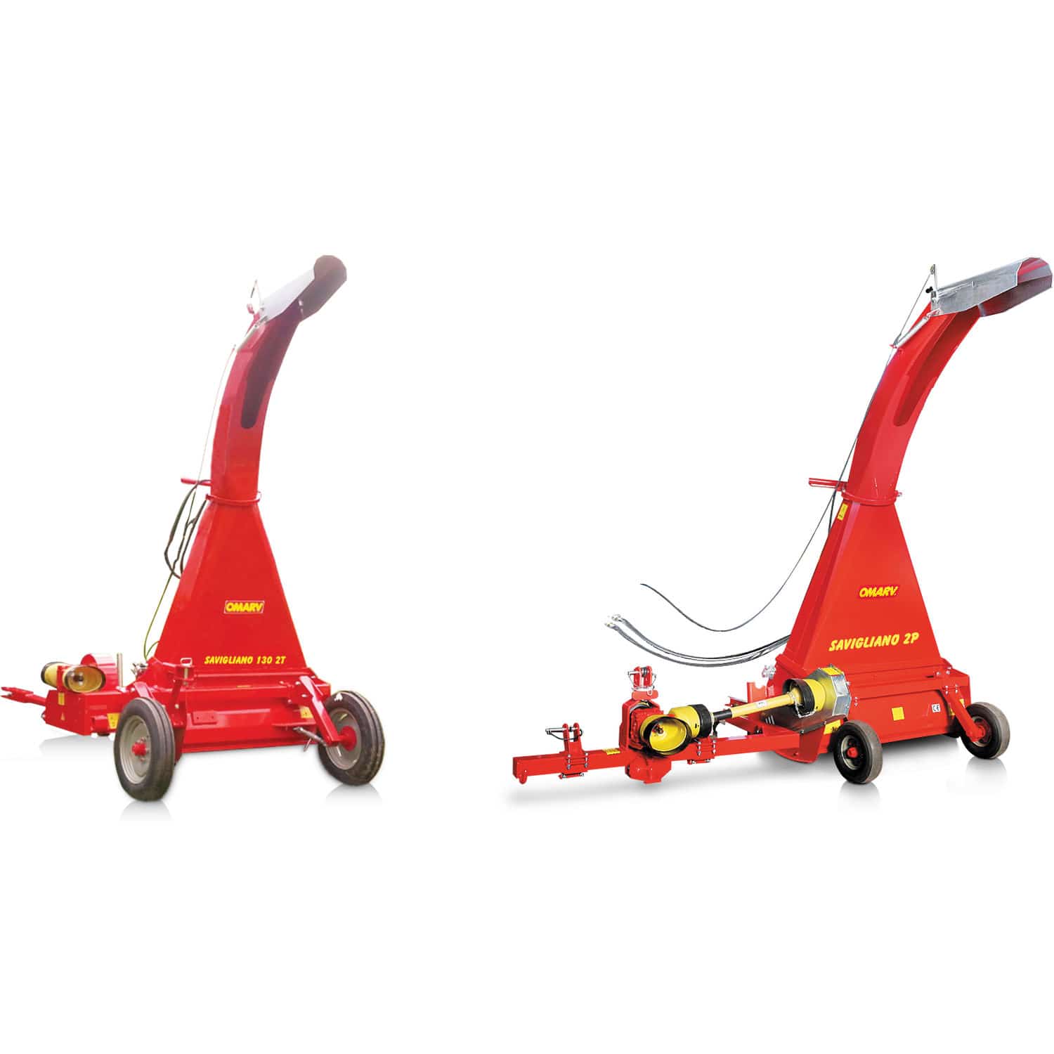 Towed forage harvester - Savigliano 2P-2T Series - Omarv srl